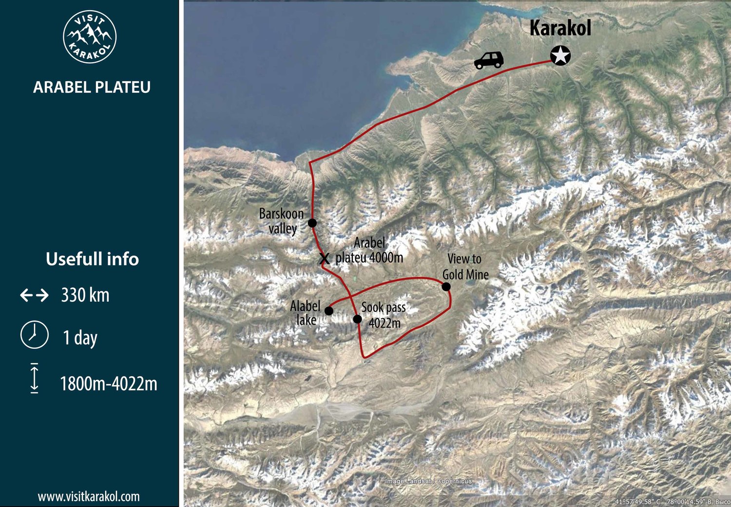 Day trip to Arabel plateau 4000m